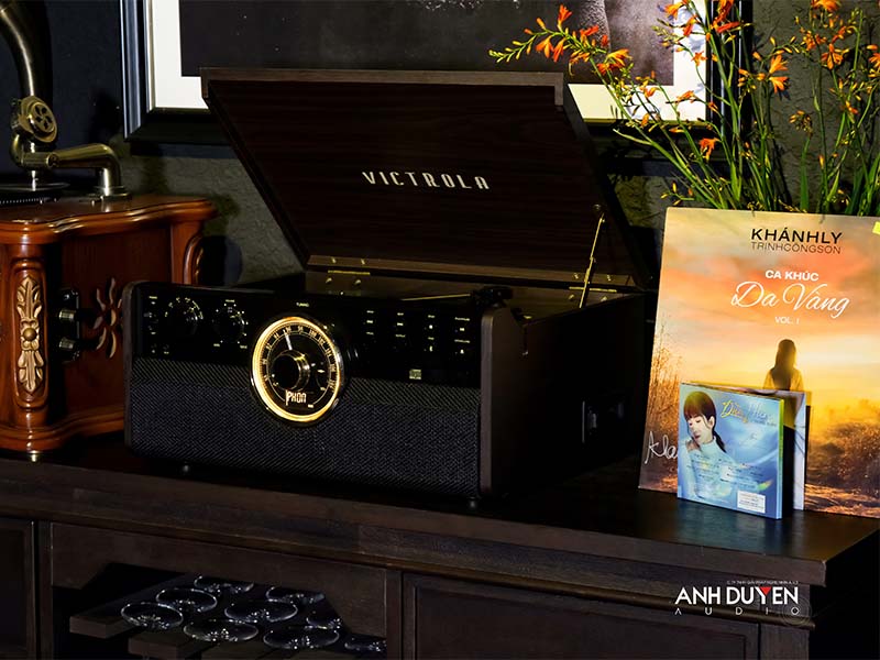 Máy Hát Đĩa Than Victrola The Empire - AnhDuyen Audio